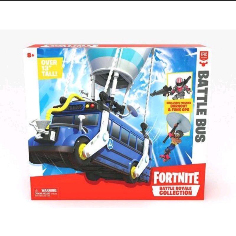 Jual Fortnite Royale Battle Collection Battle Bus Original | Shopee ...
