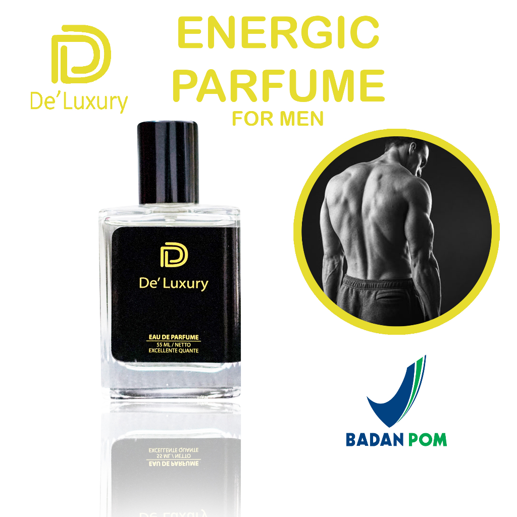 Jual DE'LUXURY - For Energic Parfum Pria Non Alkohol - Minyak Wangi ...