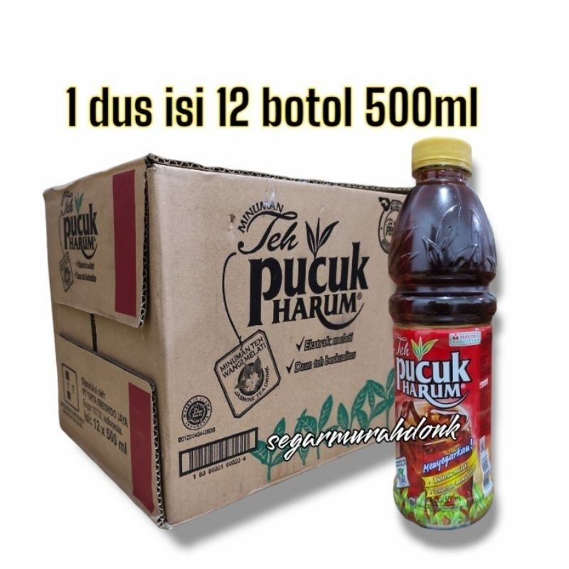 Jual Teh Pucuk Harum Jasmine 500 ml - 1 dus isi 12 botol | Shopee Indonesia