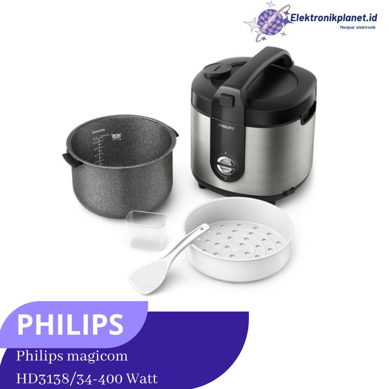 Jual Philips magicom HD3138/34-400Watt | Shopee Indonesia