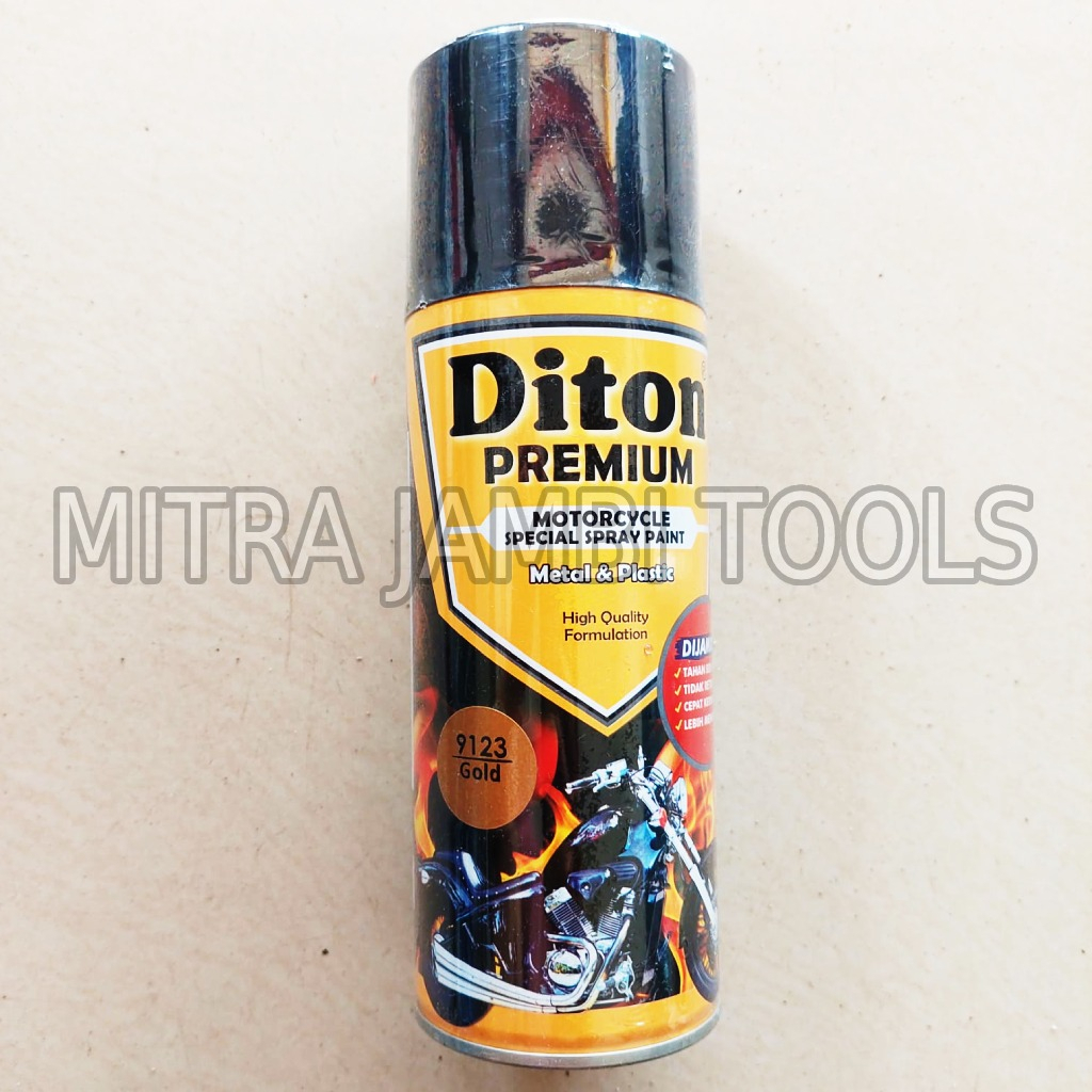 Jual CAT DITON PREMIUM GOLD 9123 / PILOX SEMPROT MOTOR | Shopee Indonesia