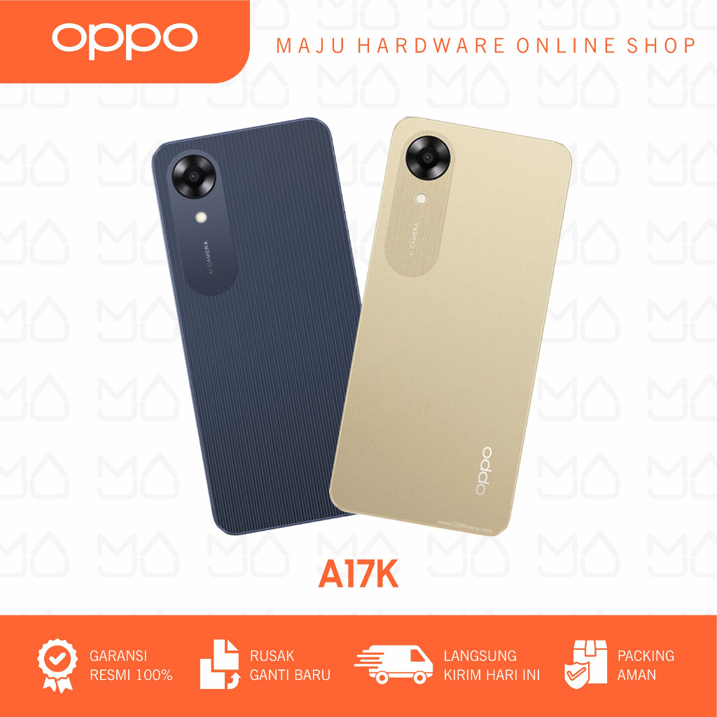 Jual OPPO A17K RAM 3/64GB - GARANSI RESMI | Shopee Indonesia