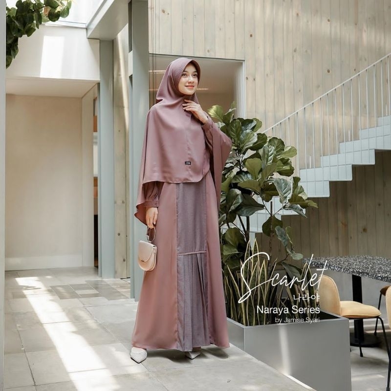 Jual Jamise | Naraya Series - Scarlet | Jamise Syari - Faezia Official ...