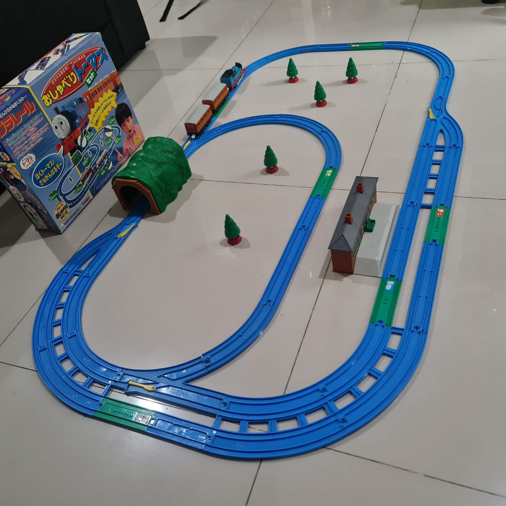 Jual Takara Tomy Kereta Plarail Thomas Talk N Action Magic Rail Track Set | Shopee Indonesia