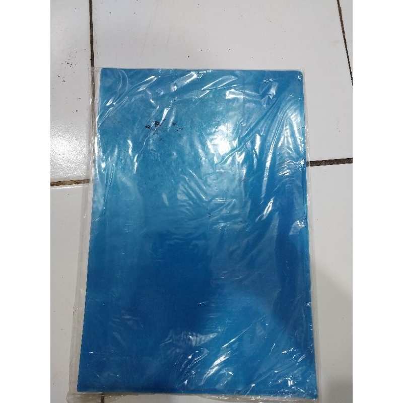 Jual map L biru plastik/map plastik L/map plastik biru/map plastik ...
