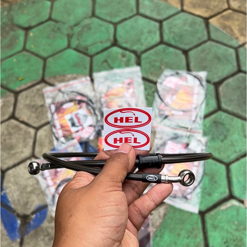 Jual kabel rem selang rem cakram hel hell original 45cm 60cm 75cm 85cm ...
