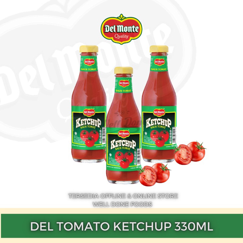 Jual Del Monte Tomato Ketchup 330ml | Shopee Indonesia
