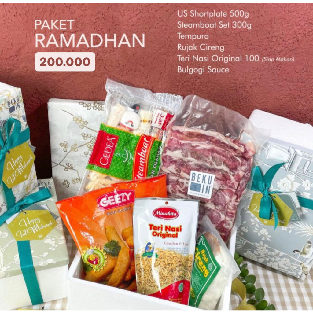 Jual Paket Hampers Ramadhan - ( Paket Lebaran Ied Mubarak ) | Shopee ...