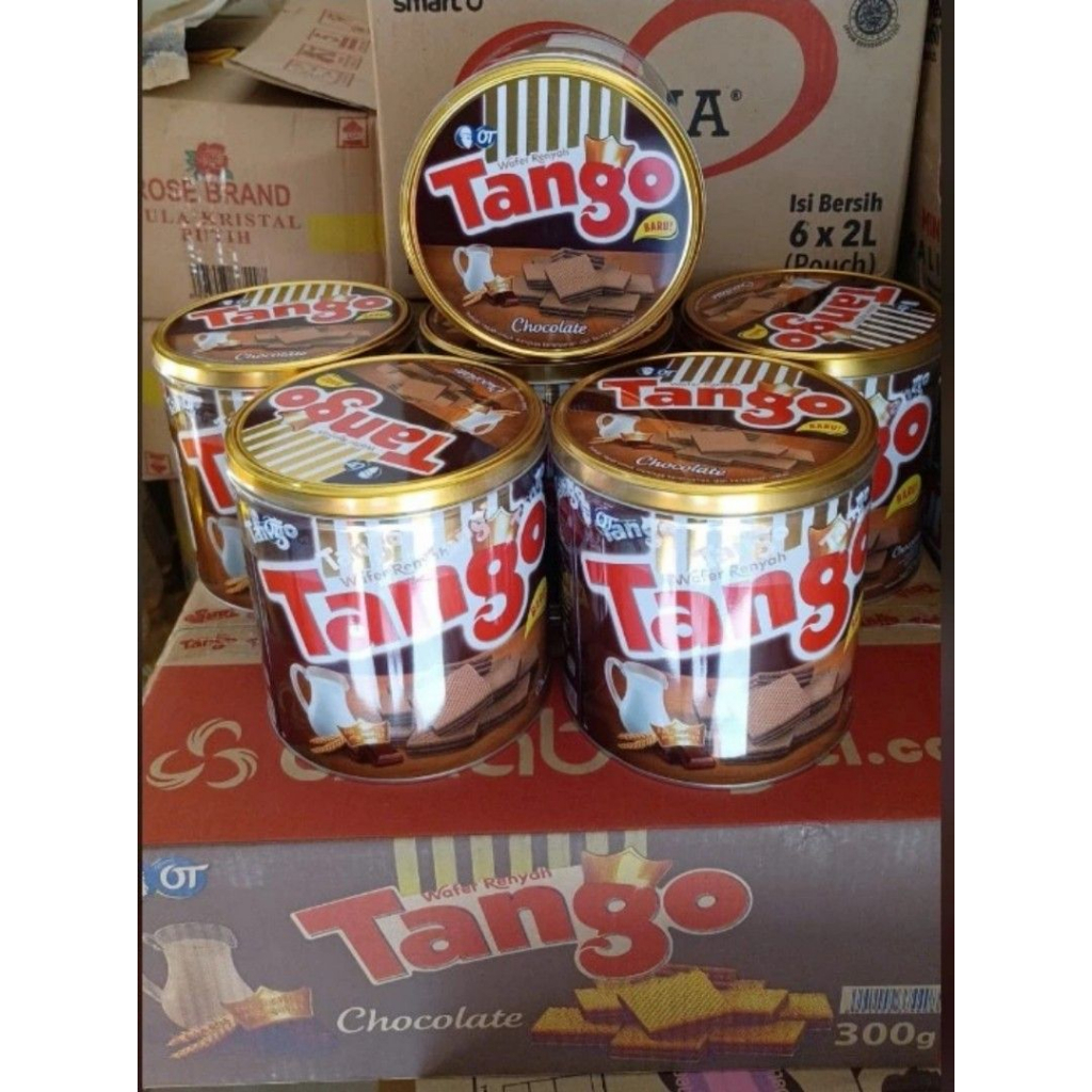 Jual Wafer Tango jar/ Wafer Tango Kaleng/ Wafer Tango Waffle | Shopee ...