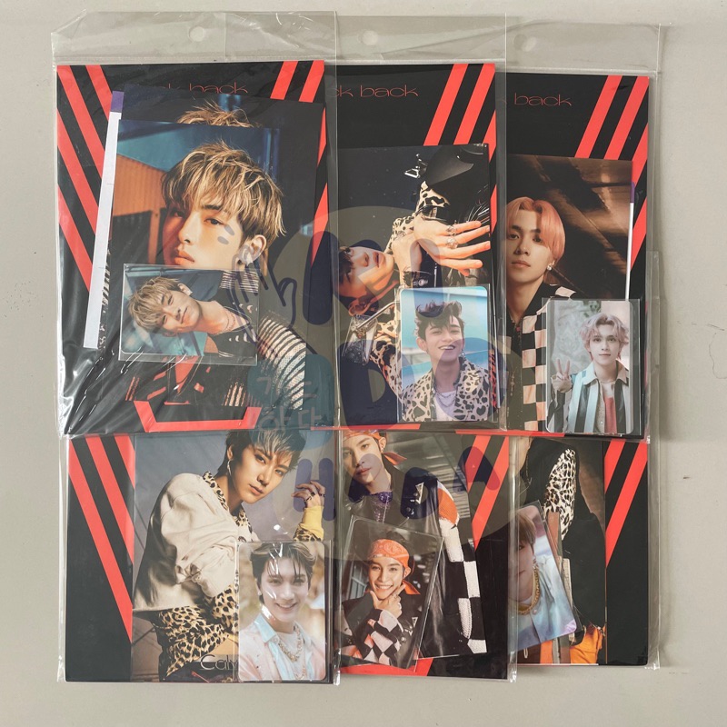 Jual SALE‼️‼️ WAYV kick back kickback photoset photocard set winwin ten ...