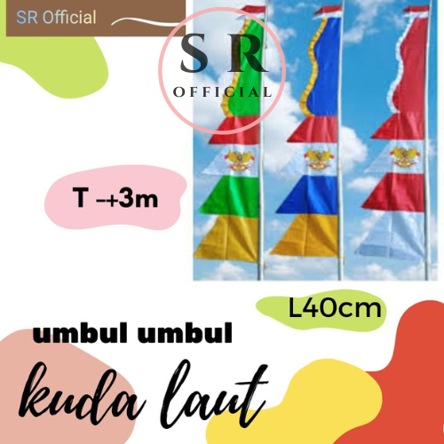 Jual Bendera Merah Putih Motif Umbul umbul KUDA LAUT Bendera 17 Agustus ... Jual Bendera Merah Putih Motif Umbul umbul KUDA LAUT Bendera 17 Agustus ...