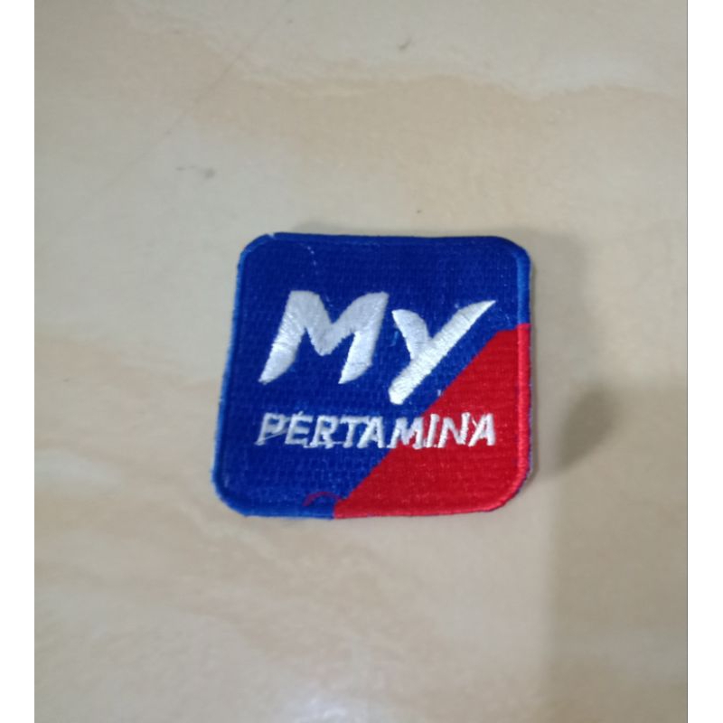 Jual LOGO MYPERTAMINA || LOGO PERTAMINA BORDIR || PERTAMAX TURBO ...