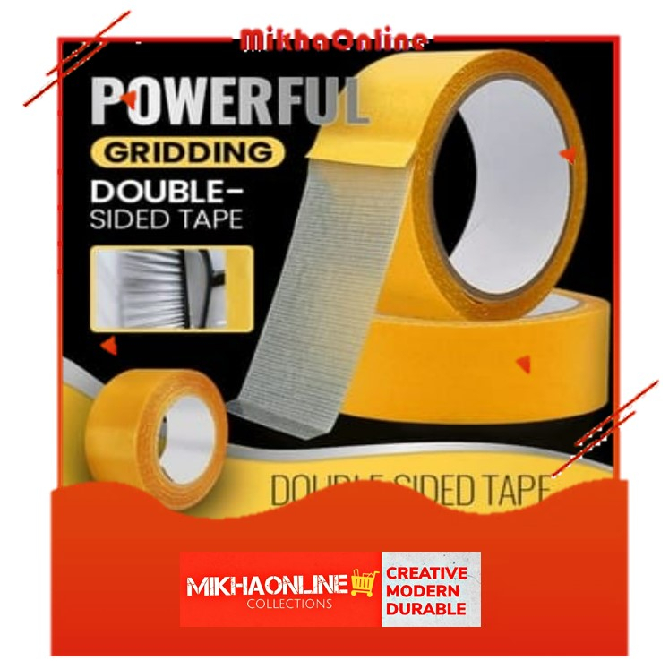 Jual DOUBLE TAPE KUNING KAIN TAHAN AIR | Shopee Indonesia