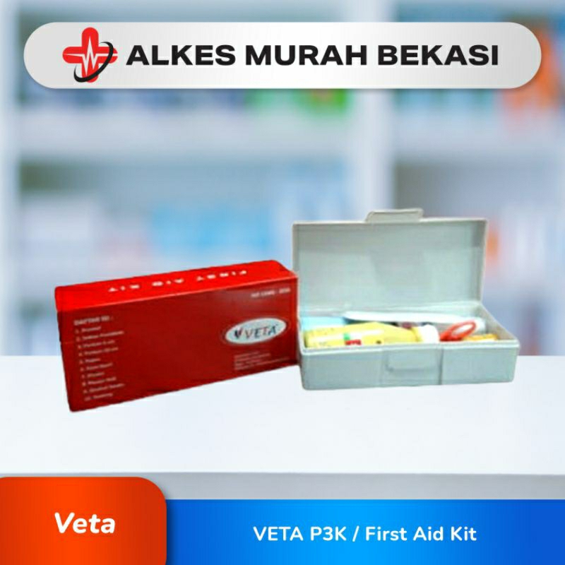 Jual VETA Kotak p3k mobil / kotak p3k / first aid kit / p3k mobil ...