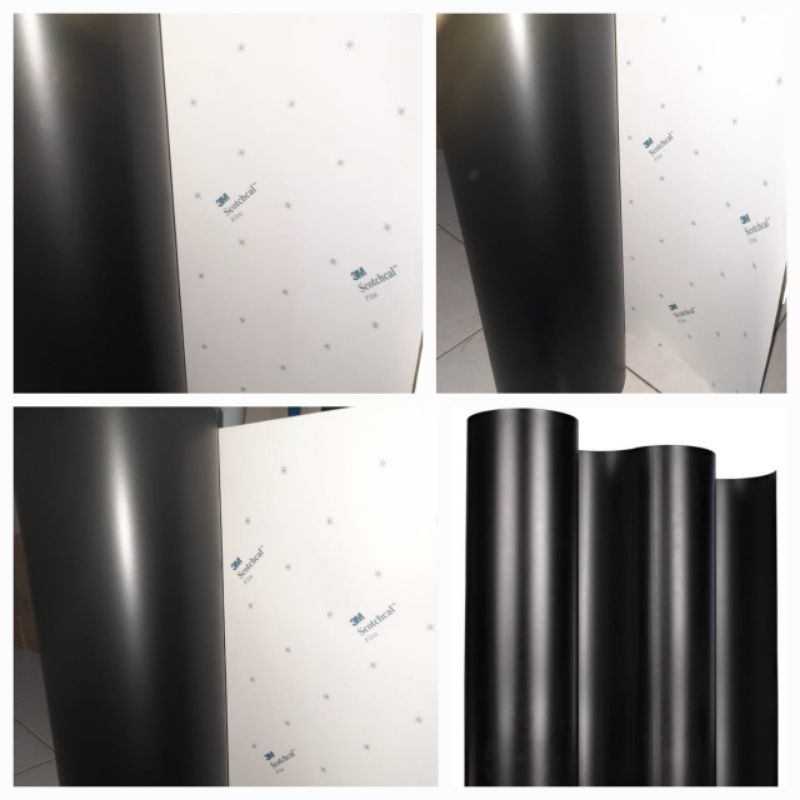 Jual skotlet hitam doff merk 3M ukuran pjg 50cm x lbr 60cm | Shopee ...