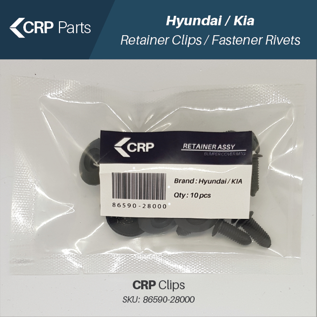 Jual Hyundai / Kia Retainer Assy Clip Bumper Cover MTG Klip Mud Guard ...