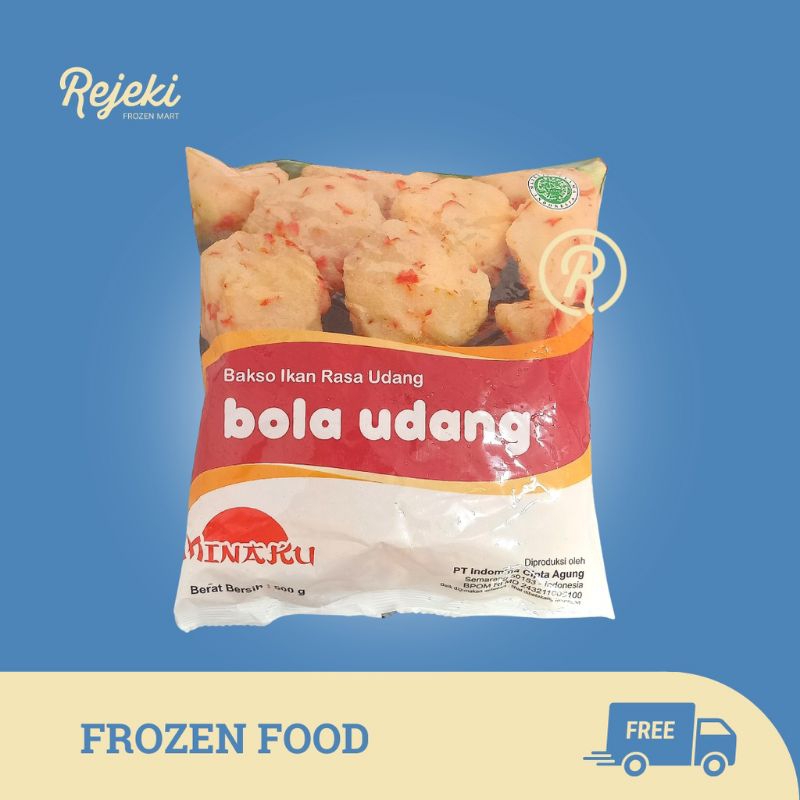Jual Minaku Bola Salmon / Lobster / Udang / Ikan 500g - Rejeki Frozen ...