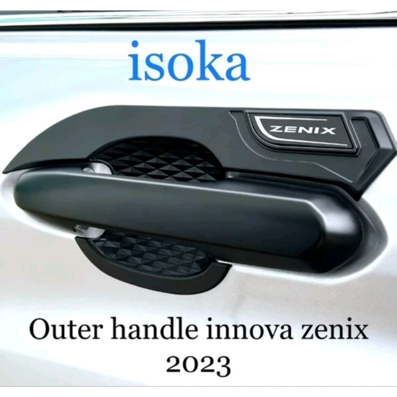 Jual Paket handle+outer hitam doff Innova zenix tipe G dan V 2023 ...