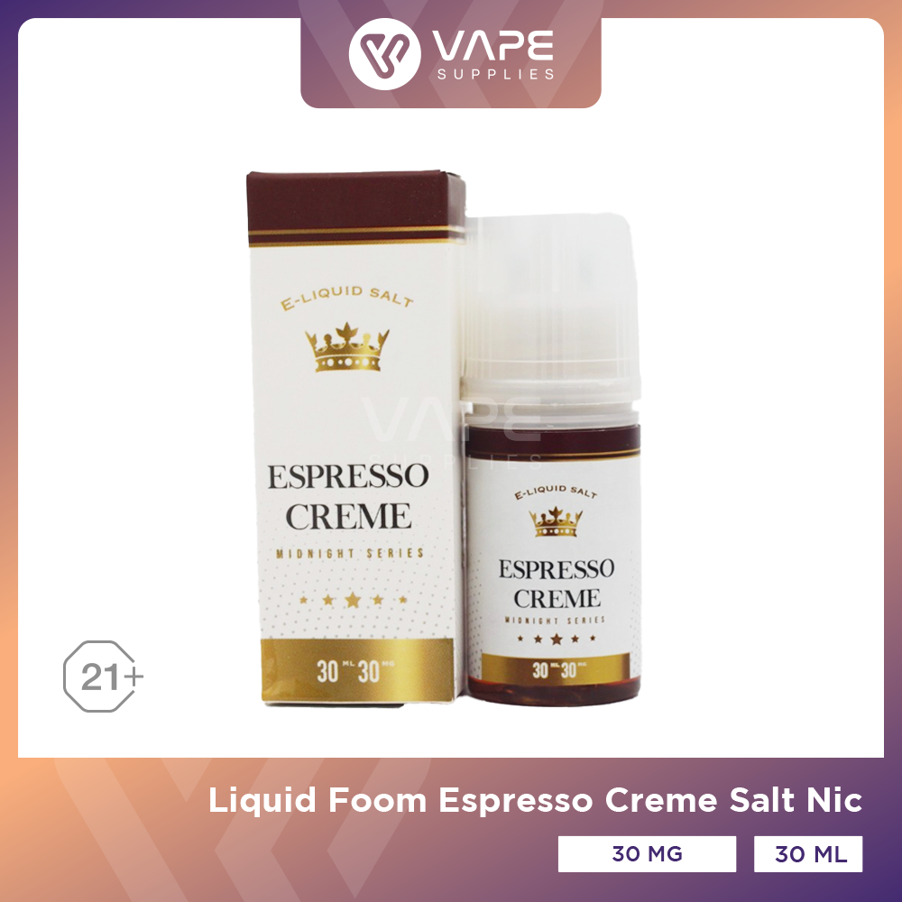 Jual Liquid Foom Espresso Creme Salt Nic 30ML | Shopee Indonesia