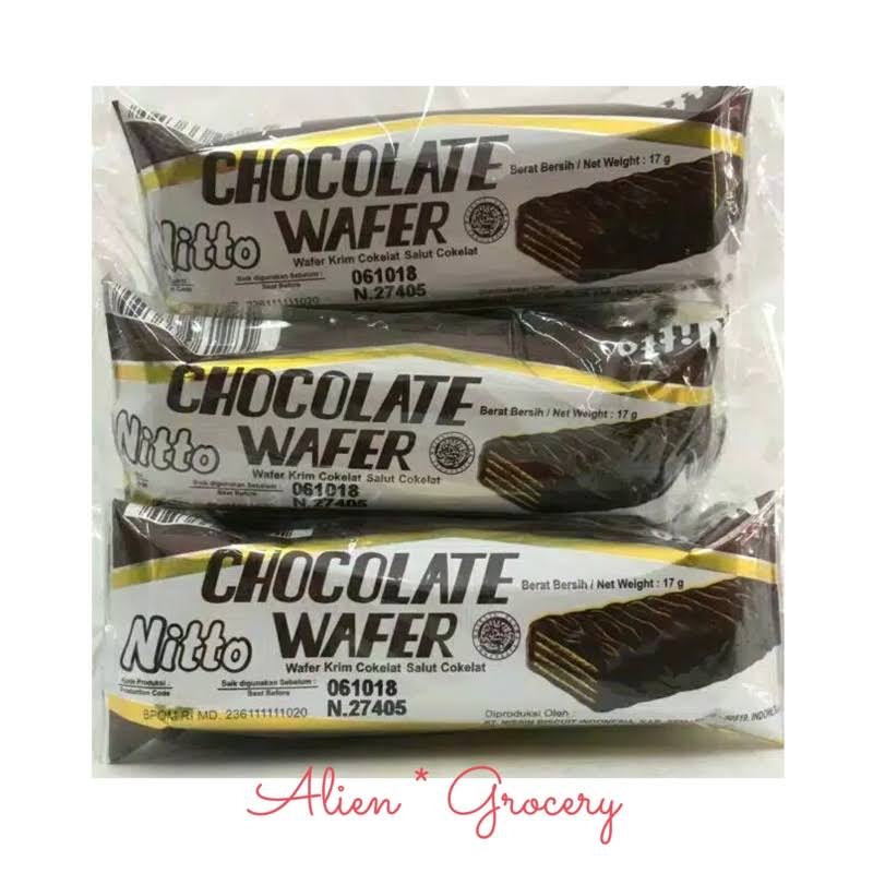 Jual Nitto Chocolate Wafer | Shopee Indonesia