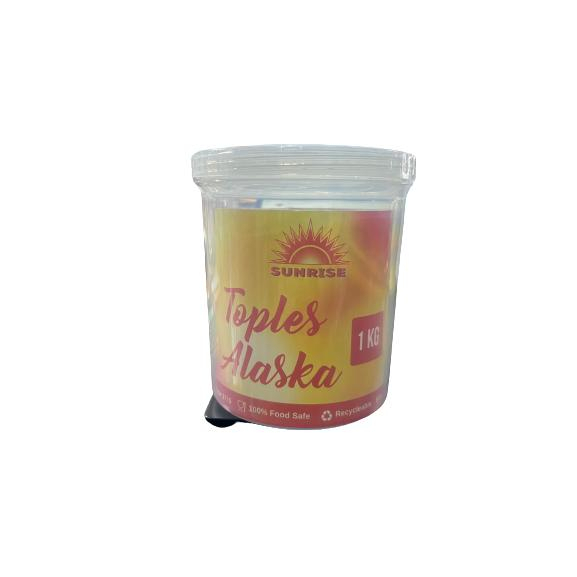 Jual Toples Alaska Sunrise 750 ml/toples plastik/toples bening/toples ...