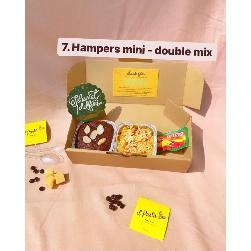 Jual Paket Hampers Lebaran (Hampers mini double Mix) | Shopee Indonesia