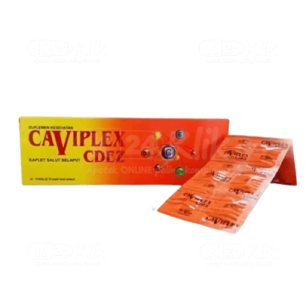 Jual CAVIPLEX CDEZ KAPLET (per Strip isi 10 Kaplet) | Shopee Indonesia