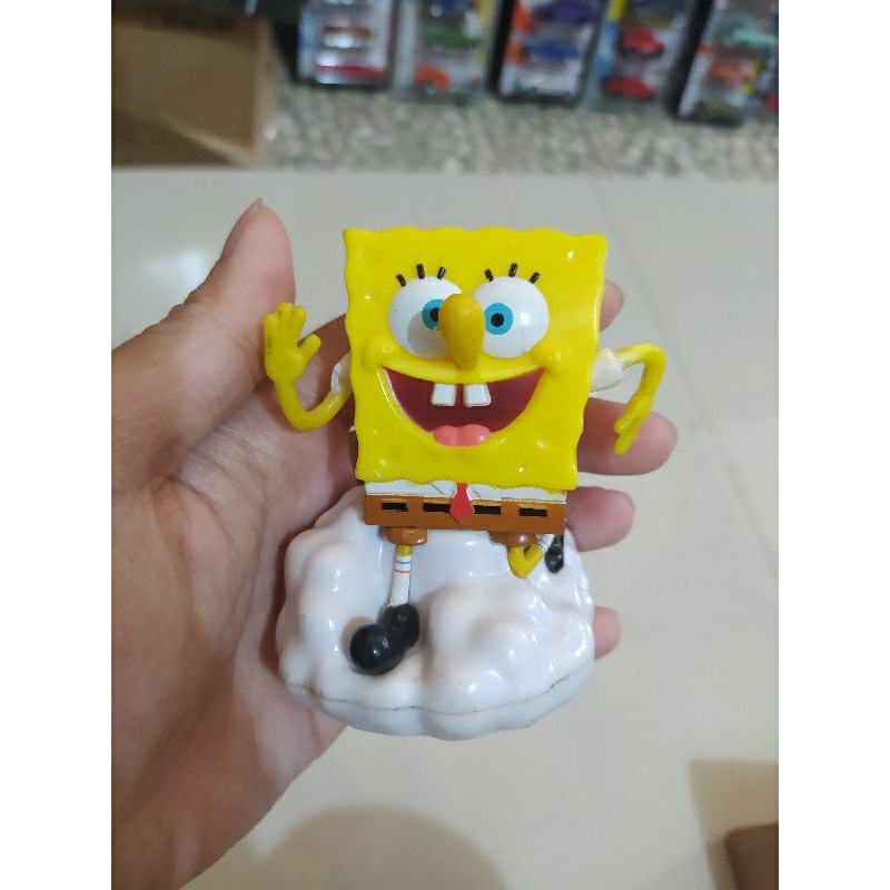 Jual Figure Spongebob Squarepaint Mainan Happy Meal McD | Shopee Indonesia