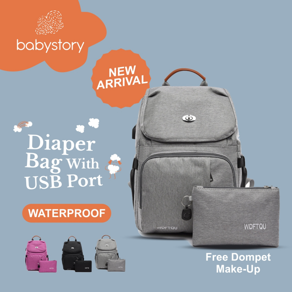 Jual Tas bayi diaper bag baby Tas Bayi Multifungsi Baby diapers bag ...