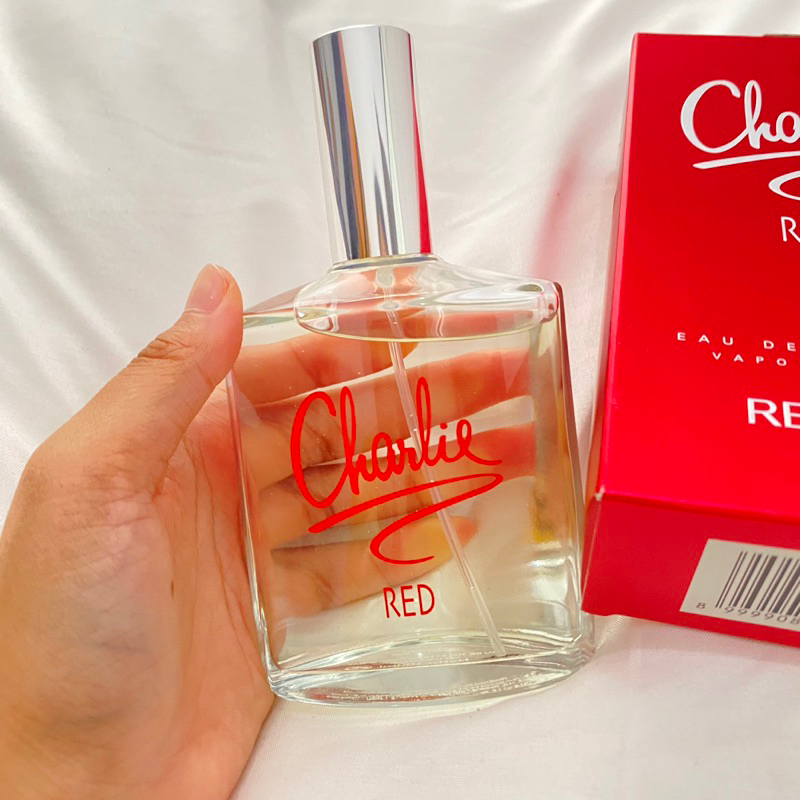 Jual Revlon Eau De Toilette Charlie Red/White/Gold 100ml Parfum Baru ...