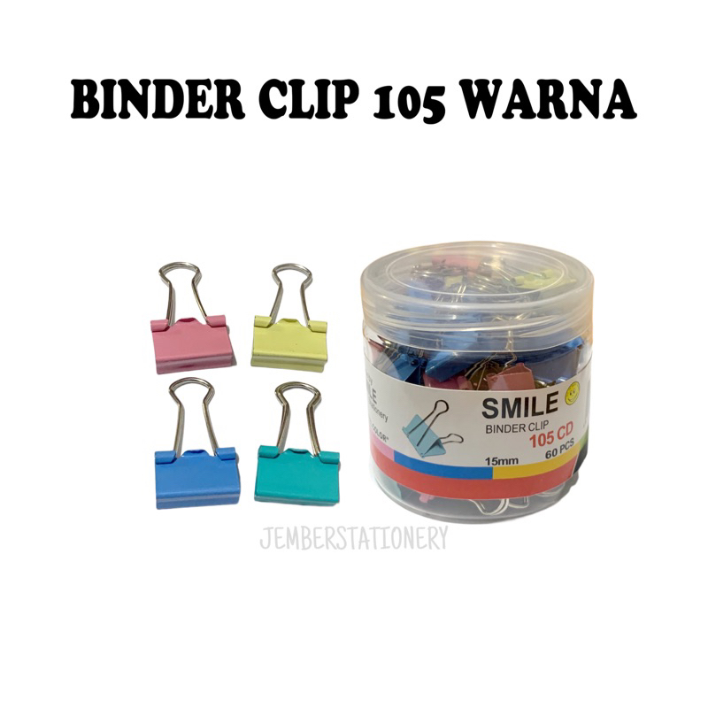 Jual (60pcs) Clip Warna | Paper Clip | Penjepit Kertas Mini | Shopee ...