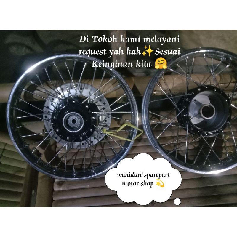 Jual velg Jari-jari RING'14 1set D/B MODE trail Mini semua jenis motor ...