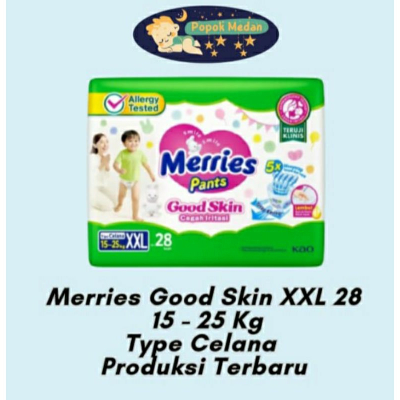 Jual POPOK MEDAN Merries Good Skin XXL 28/ Merries Good Skin XL 26 ...