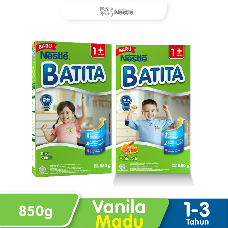 Jual Nestle Batita 1+ 850g - Susu Pertumbuhan Anak Usia 1 - 3 Tahun | Shopee Indonesia