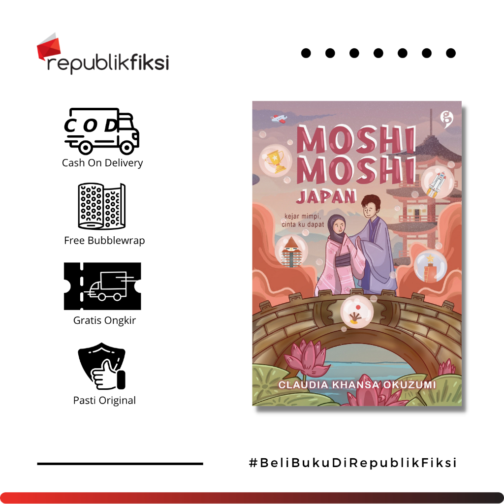 Jual Buku Moshi Moshi Japan - Claudia Khansa Okuzumi - GagasMedia | Shopee Indonesia