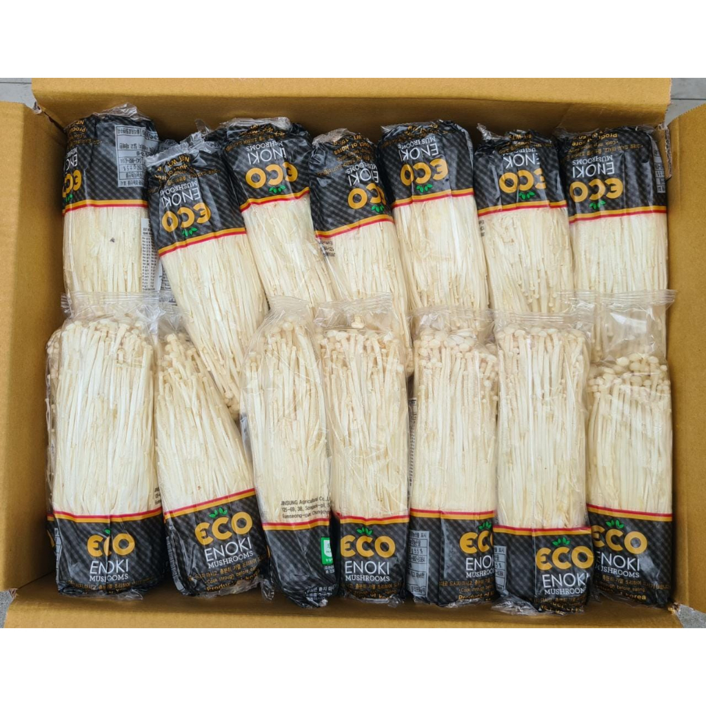 Jual Jamur Enoki Mushroom 1 pack 100 gr (SELALU MASUK PENDINGIN ...