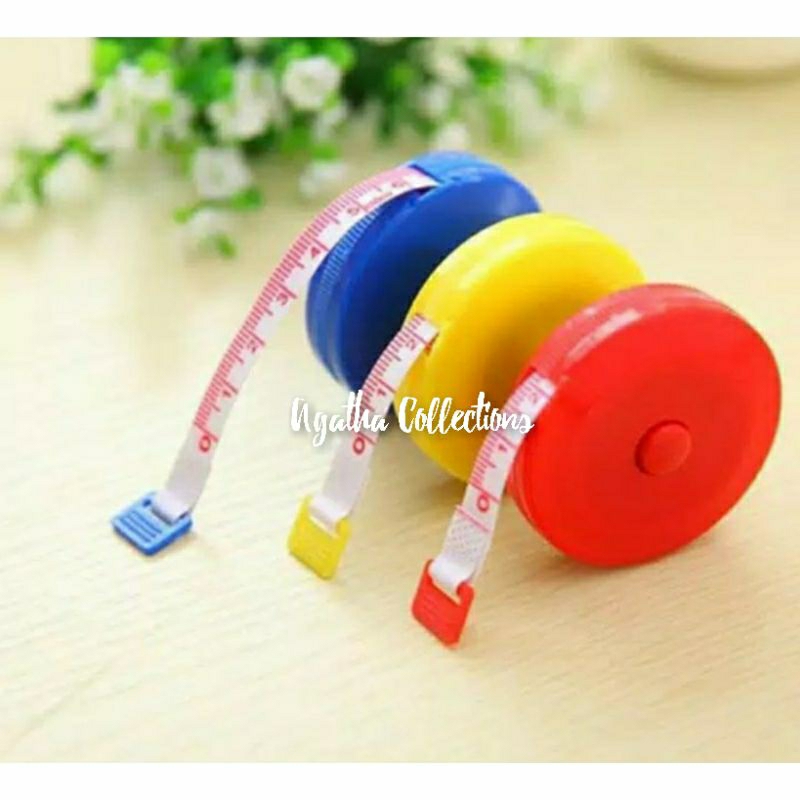 Jual Meteran tarik meteran penjahit per biji | Shopee Indonesia