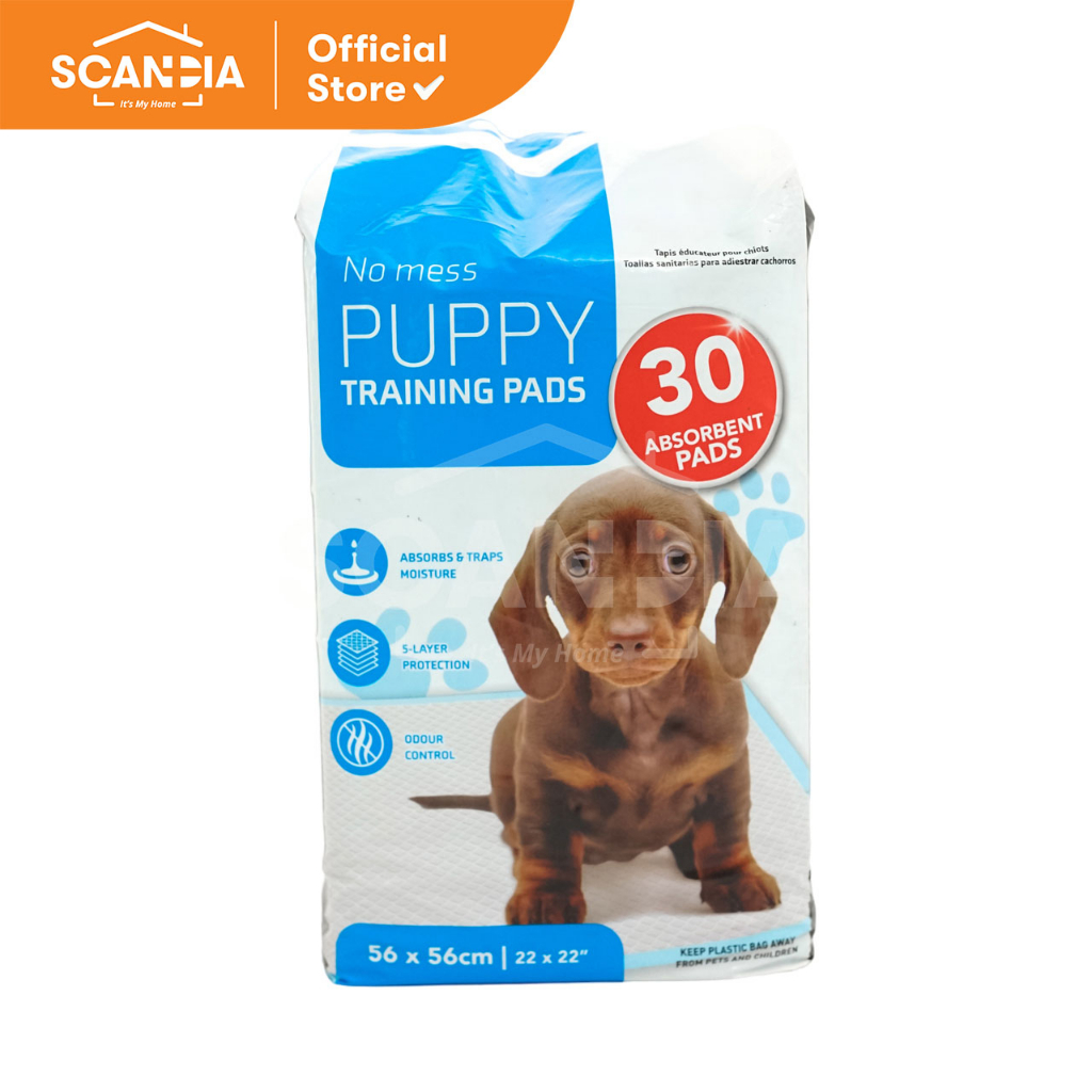 Jual SCANDIA Tatakan Dog Training Pads 56x56 Cm 30 Pcs (PA1525 ...