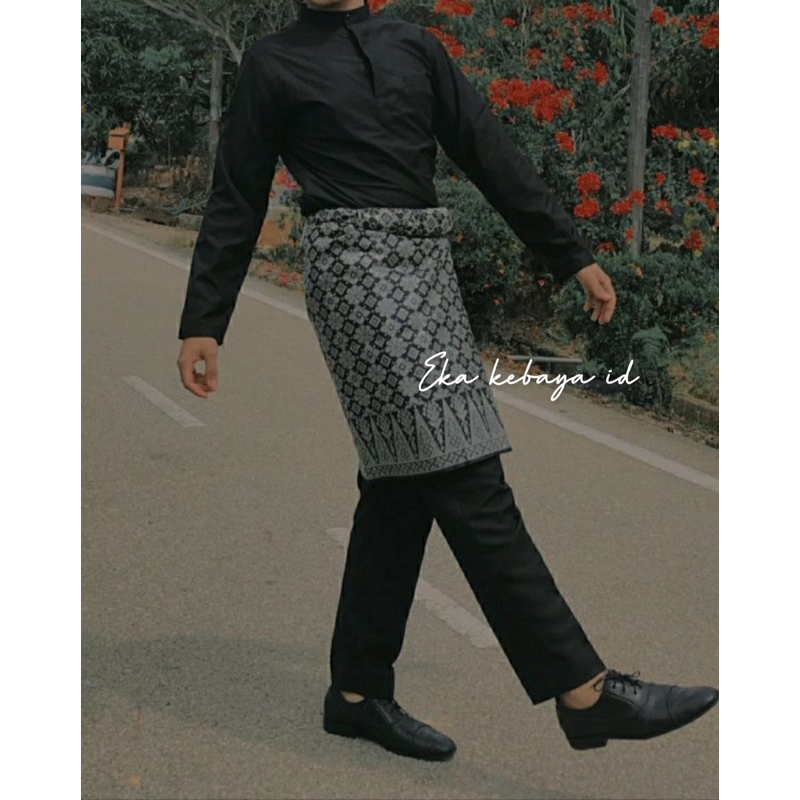 Jual Kain songket Cowok Melayu / Rumpak Cowok Motif terbaru / Sarung ...