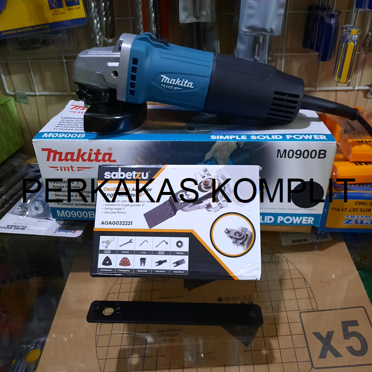 Jual Paket Gerinda Makita 4" + Oscilatting Multi Tool Set (Makita ...
