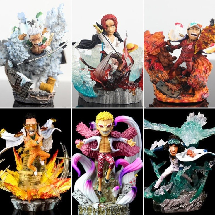 Jual Figure One Piece 12cm Figure Aokiji Figure Shanks Figure Akainu ...