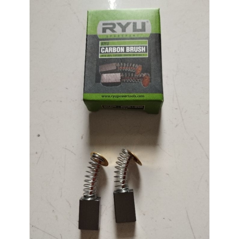 Jual Carbon brush RYU RCS 185-1/arang spul RYU sirkel kayu 7inc RCS 185 ...
