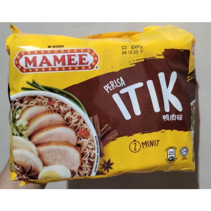 Jual Halal..!! Mamee Perisa Itik / Mie Instan Malaysia / Mie Rasa itik ...