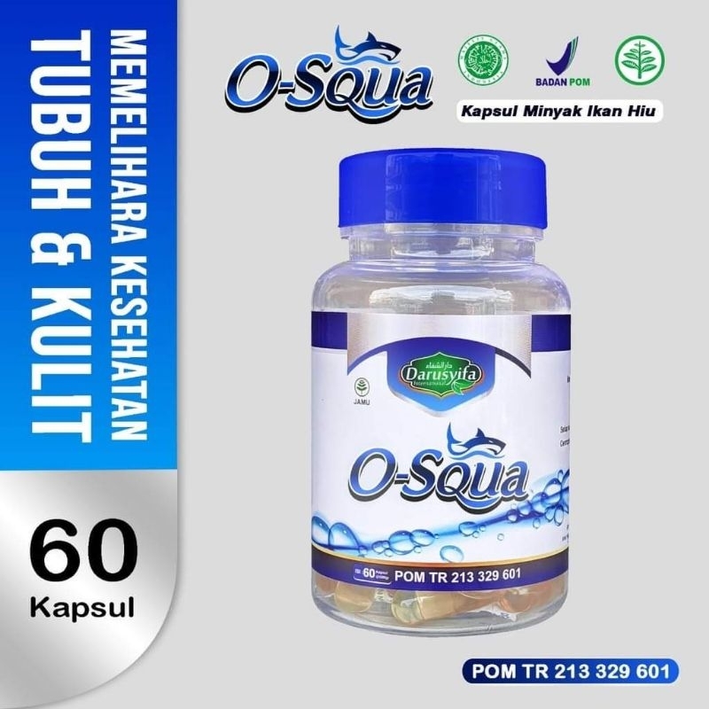 Jual Omega O-SQUA KAPSUL MINYAK IKAN HIU PREMIUM ORIGINAL | Shopee ...
