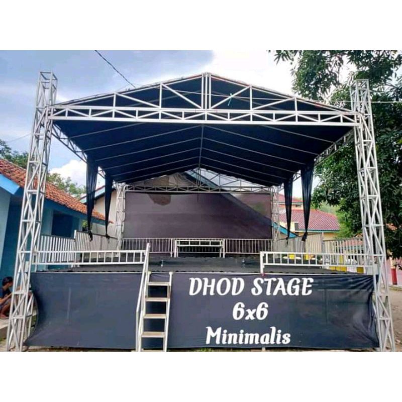 Jual Panggung Rigging//Stage minimalis serbaguna 6x6 | Shopee Indonesia