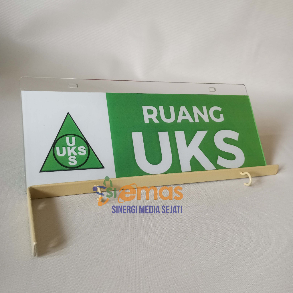 Jual Akrilik Papan Gantung Ruang UKS | Akrilik Papan Nama Ruang UKS ...