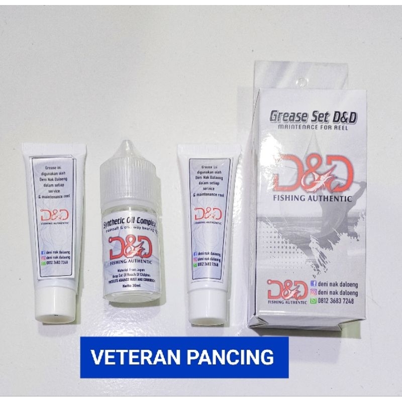 Jual GREASE DAN OIL SET DND (ISI 3PCS) | Shopee Indonesia