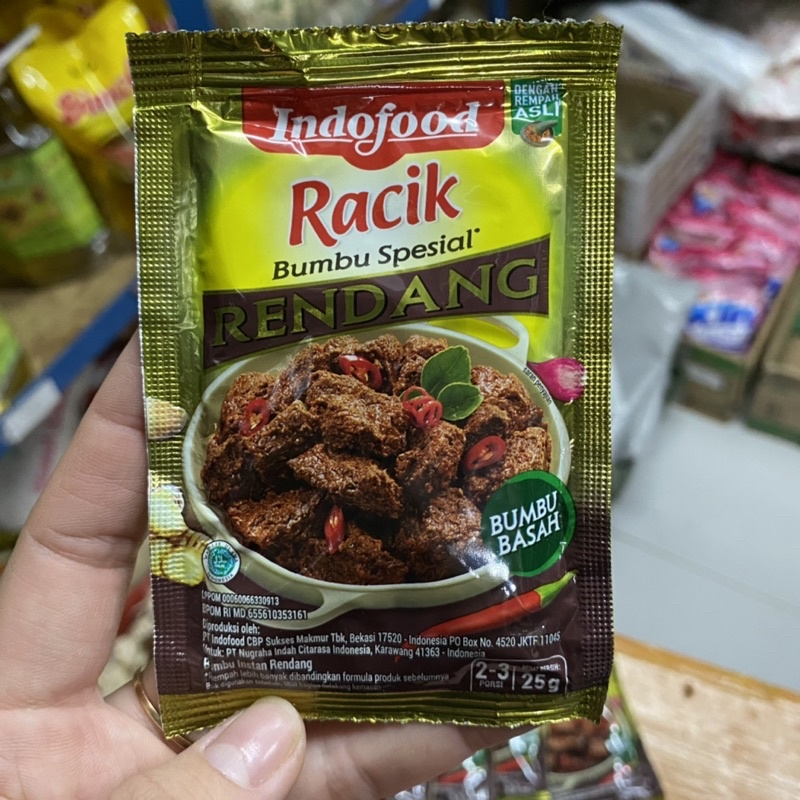 Jual Bumbu Racik Spesial Rendang 25 Gram- Bawangbagus | Shopee Indonesia