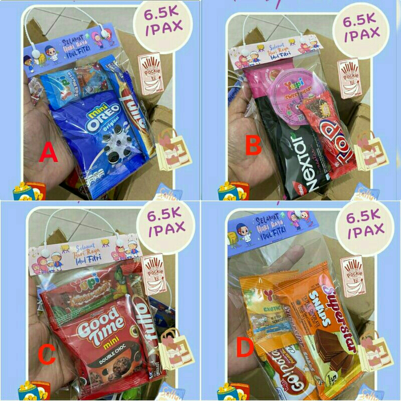 Jual PAKET LEBARAN SNACK HEMAT / PARCEL LEBARAN KEKINIAN / AMPLOP ...