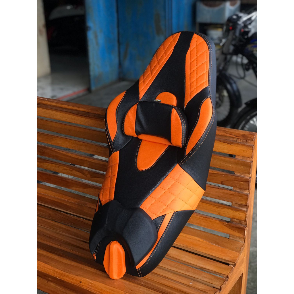 Jual JOK X-RIDE 115 CUSTOM MODEL COBRA KULIT MBTECH / JOK CUSTOM YAMAHA ...